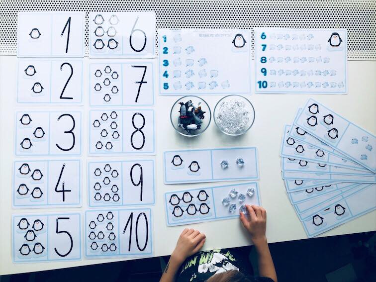 Didactic cards - counting to 10 – MessyPlay